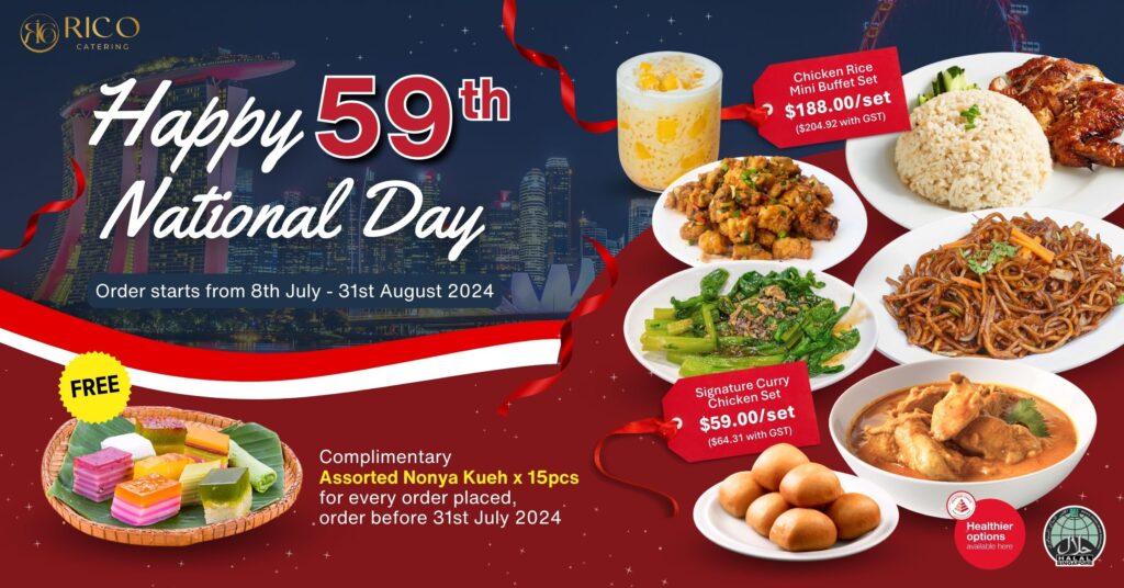 Celebrate Singapore's National Day with Rico Catering's Irresistible ...