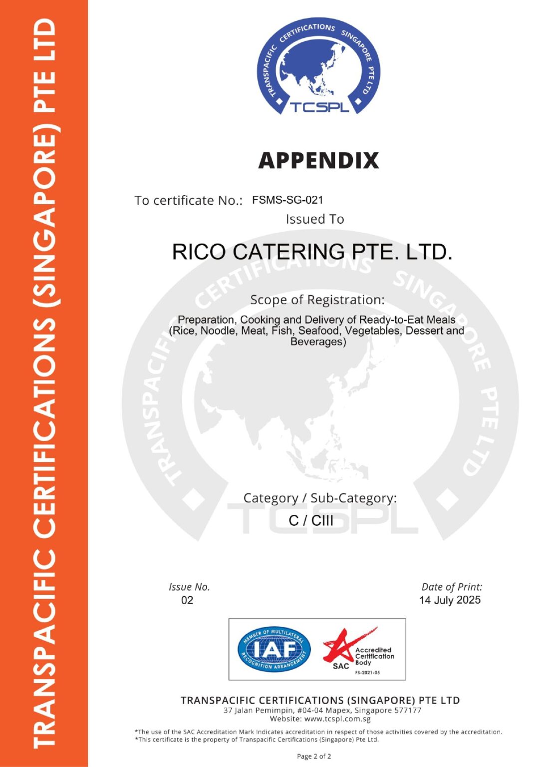 Best Premium Halal Buffet Catering in Singapore | Rico Catering