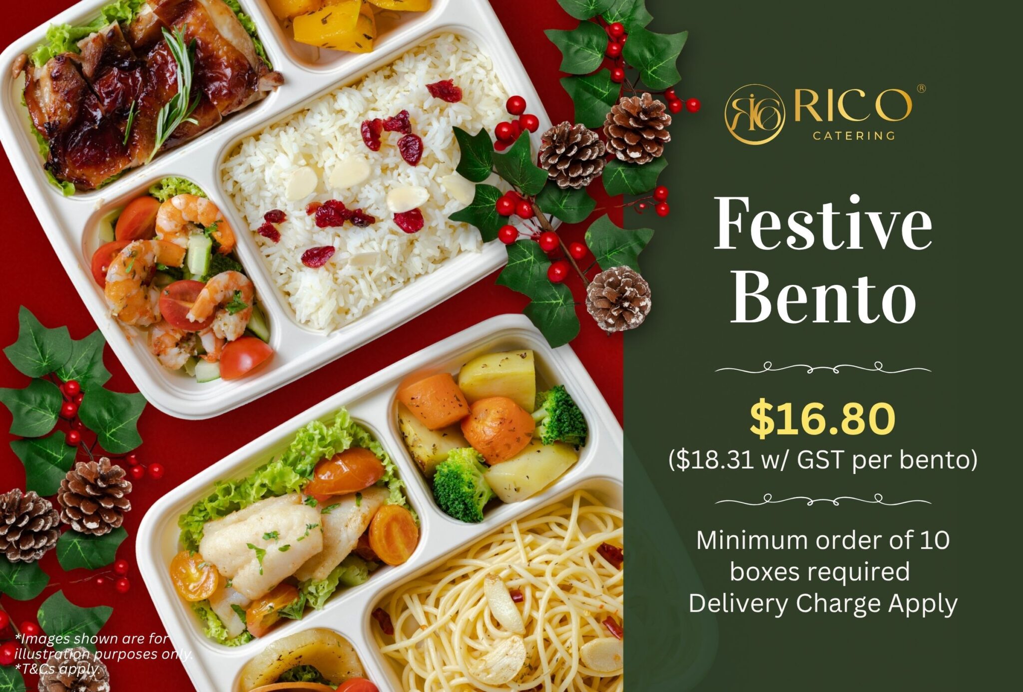 Halal Bento Catering in Singapore |Meals for Events & Office