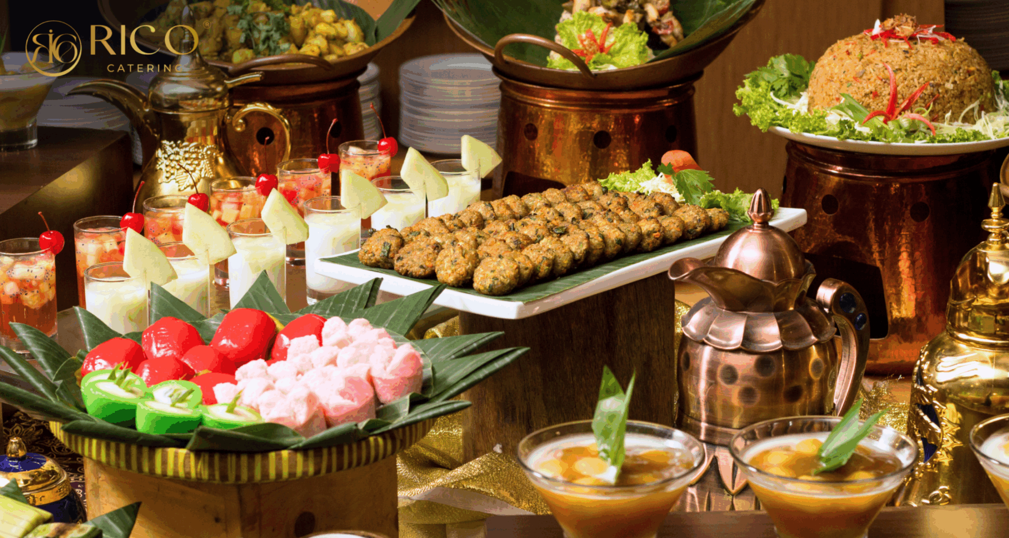 Best Premium Halal Buffet Catering in Singapore | Rico Catering